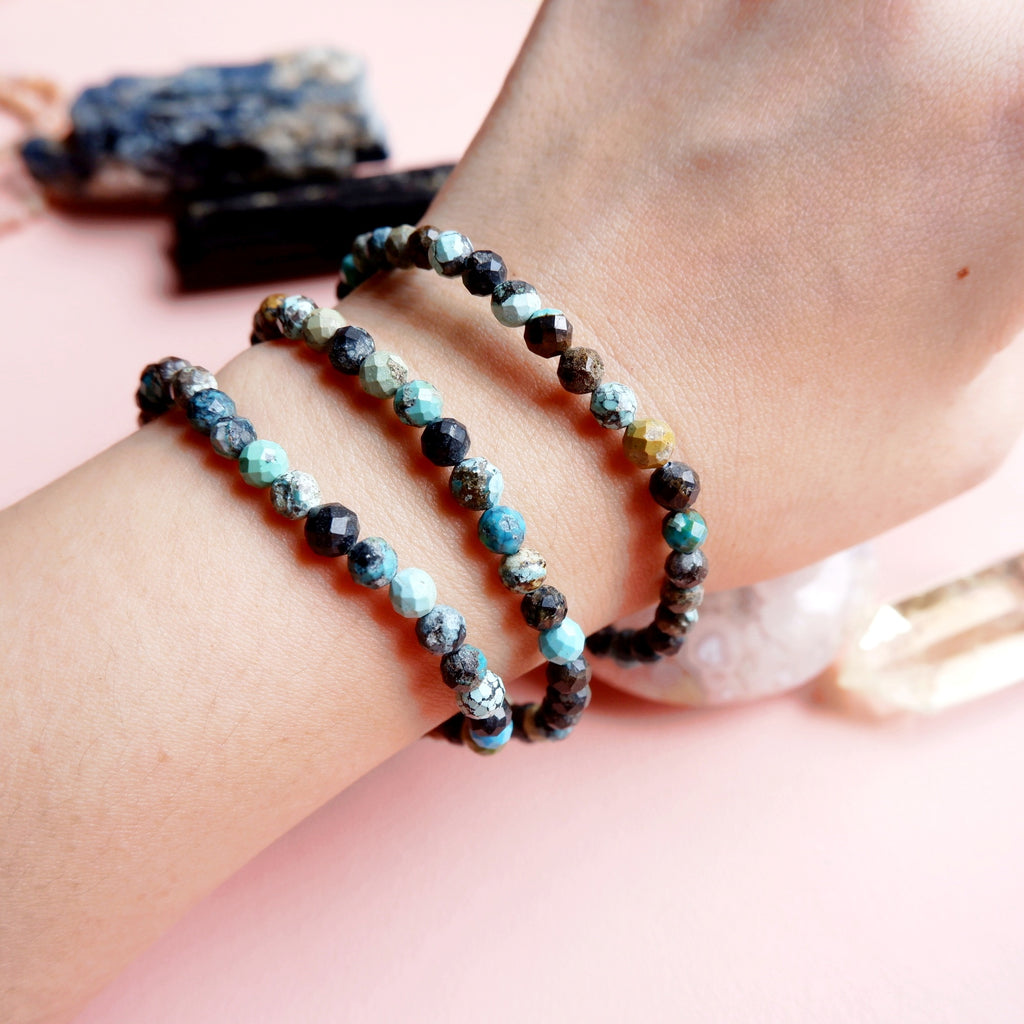 Turquoise Bracelet - 4mm – Made by KCA