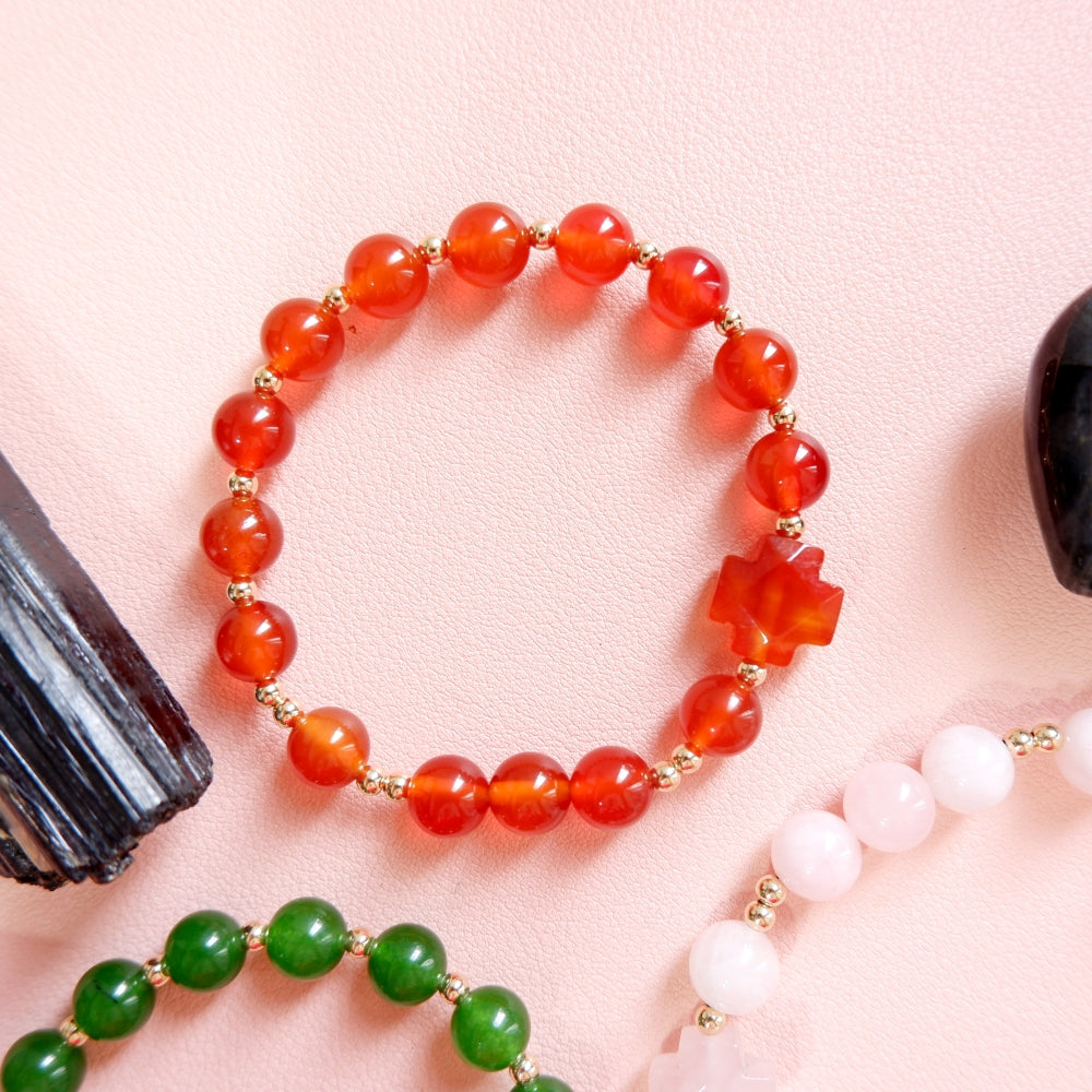 Ally Crystal Rosary Bracelet - 8mm – Made by KCA